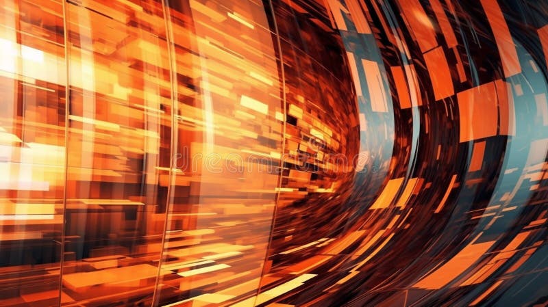 Generative AI, Reflections Unbound Stock Illustration - Illustration of ...