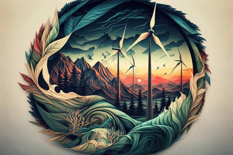 Generative AI: Renewable Energy and Sustainable Development Stock ...