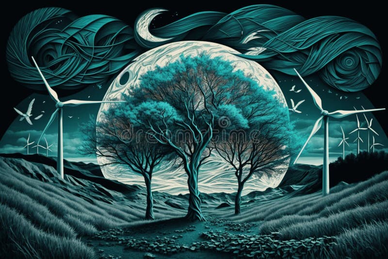 Generative AI: Renewable Energy and Sustainable Development Stock ...