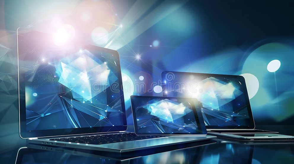 Generative AI Responsive Web Page Layout on Computer Tablet and Smart ...