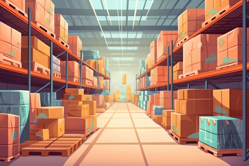 Logistics Sorting Stock Illustrations – 820 Logistics Sorting Stock ...