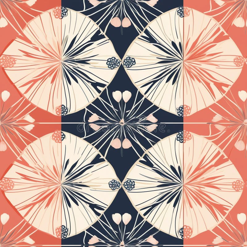 Generative AI 20 Seamless Japanese Pattern- Stock Illustration ...
