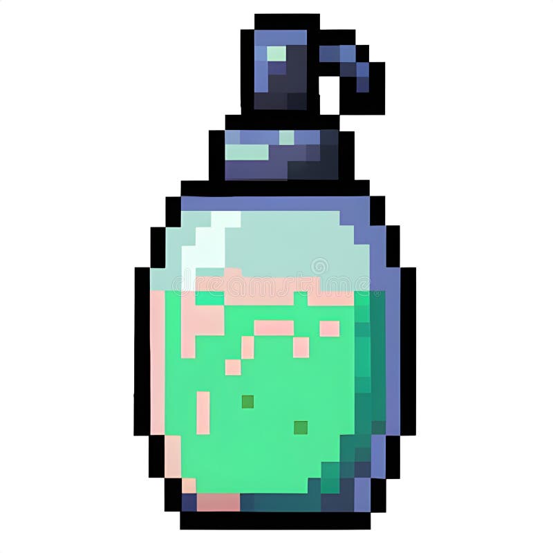 Cat Pixel Art. Generative AI. Stock Illustration - Illustration of ...