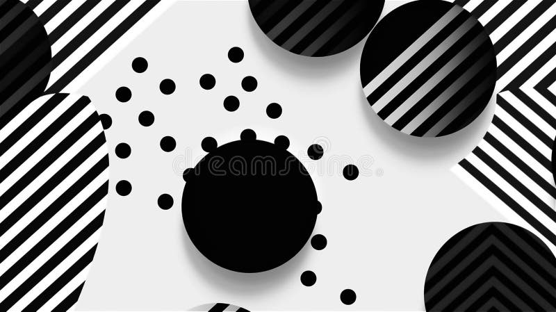 Generative AI, Sleek and Sophisticated: Minimalist Abstract Pattern ...