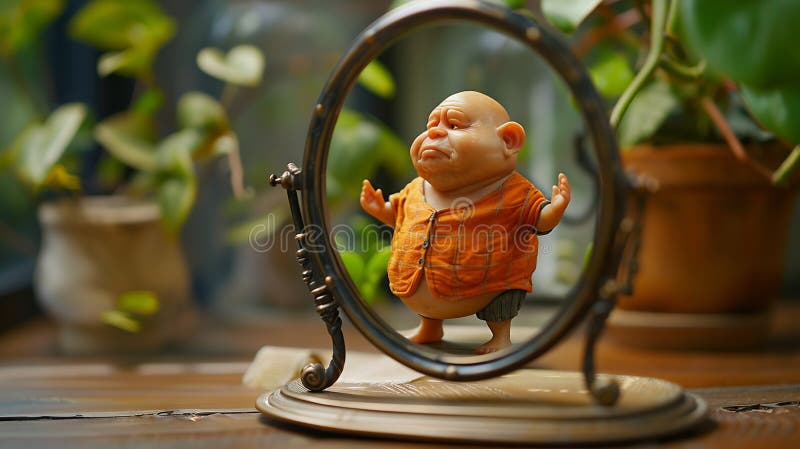 Generative AI Small Pawn Looking in the Mirror and Seeing Itself Fat ...
