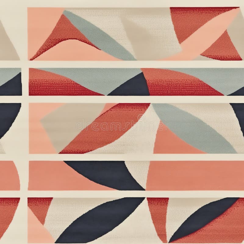 Generative AI Specially Designed Carpet Modern- Stock Illustration ...