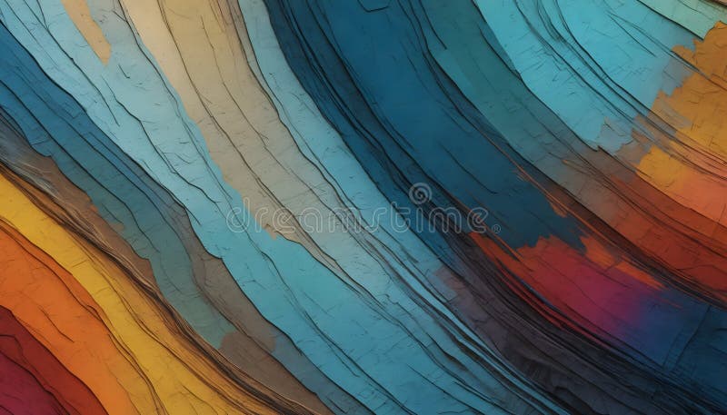 A Dynamic Spiral Wall Featuring a Colorful Circular Design, Showcasing ...