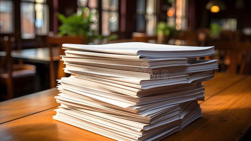 Generative AI Stack of White Papers Business Concept. Stock ... Generative AI Stack of White Papers Business Concept. Stock ...