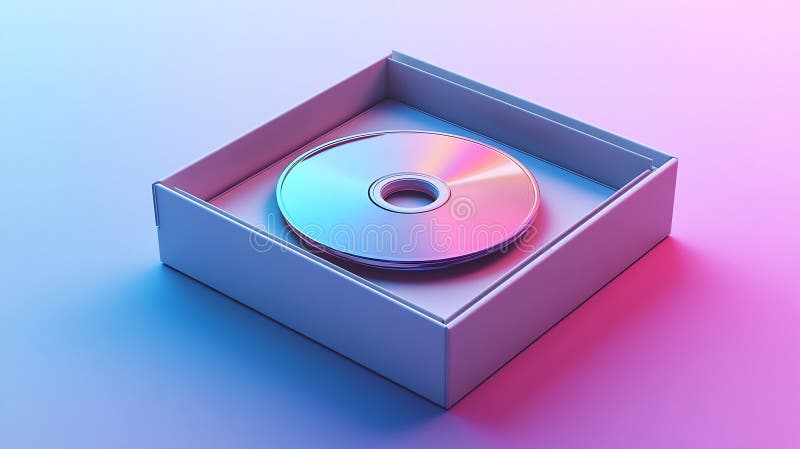 Generative AI Super Jewel Case with Cd Inside Cd Box Mockup Template ...