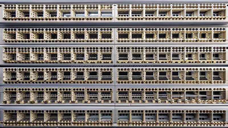 Front Panel Networking Ethernet Switches with QSFP and 40GbE Stock ...
