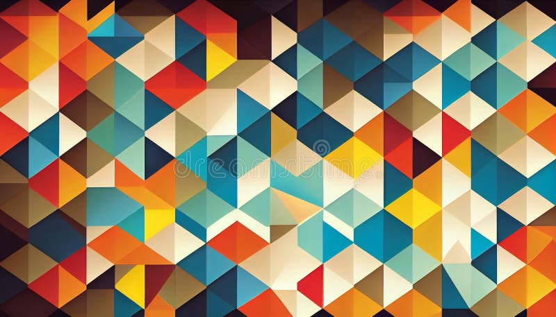 Generative AI, Symmetry in Motion: a Mesmerizing Geometric Pattern of ...