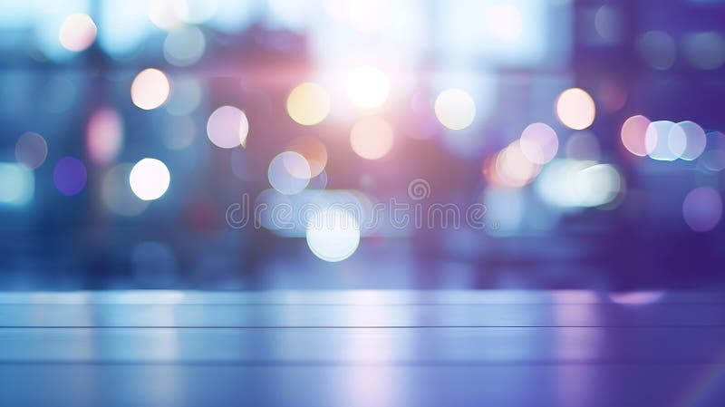 Generative AI Table Top and Blur Office of Background Business Concept ...