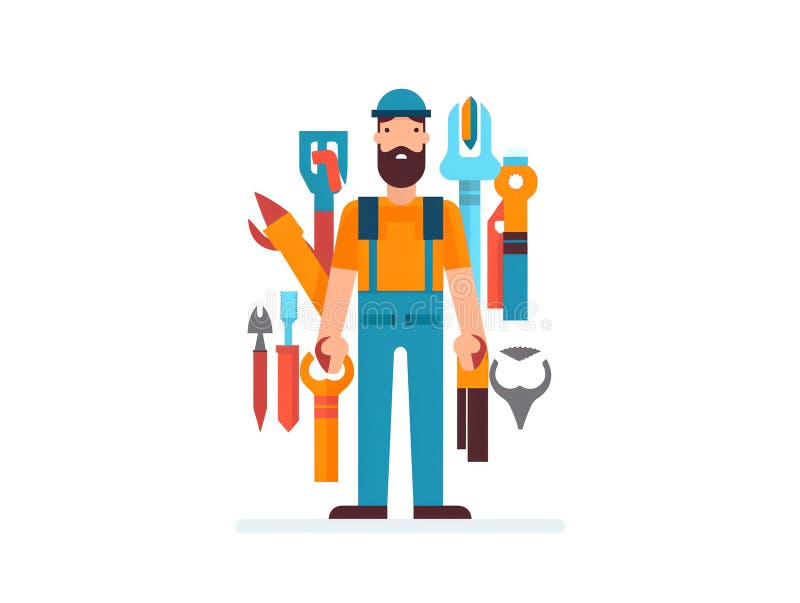 Generative AI Technical Support Service- Stock Illustration ...