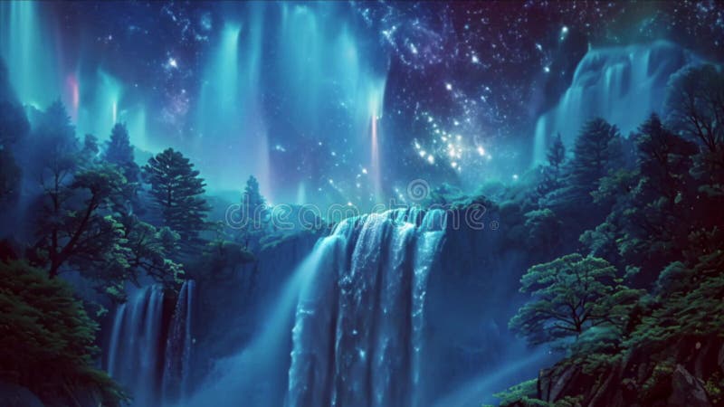 Beautiful Northern Lights, Bright Aurora Borealis Winter in Color ...