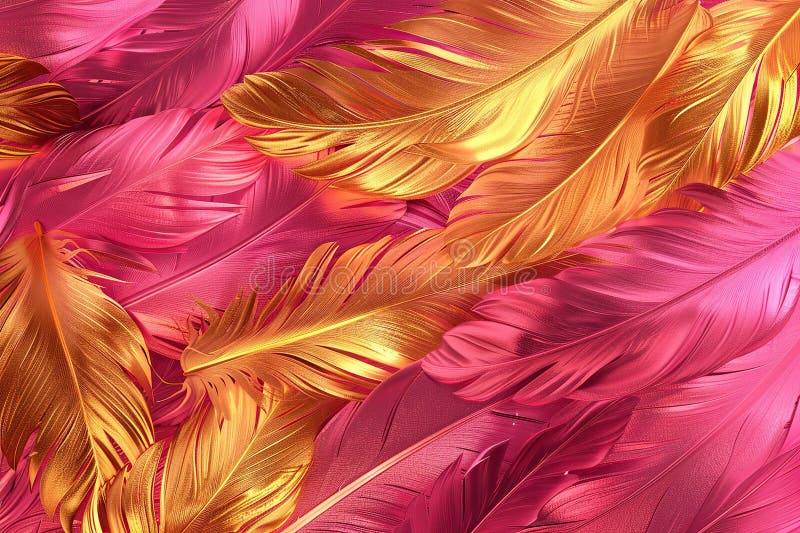 Generative Ai on Theme of Beautiful Texture Bird Feather for Design ...
