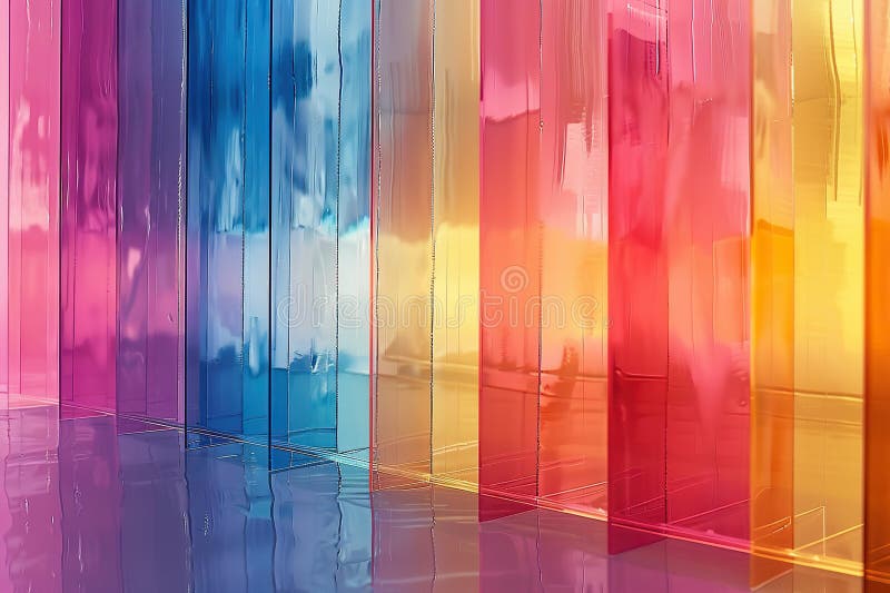 Generative Ai On Theme Of Beautiful Texture Broken Glass For Design Natural Abstract Background