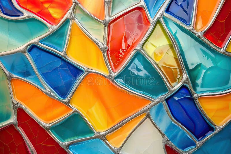 Generative Ai On Theme Of Beautiful Texture Broken Glass For Design Natural Abstract Background