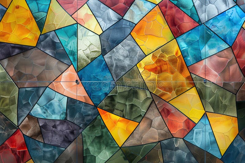 Generative Ai On Theme Of Beautiful Texture Broken Glass For Design Natural Abstract Background