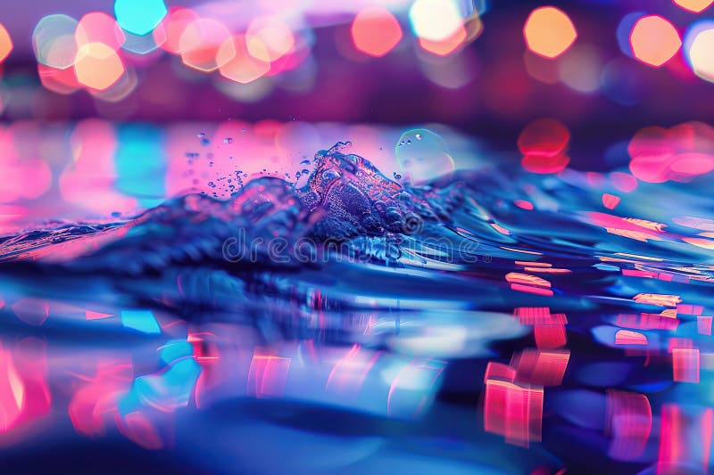 Generative Ai on Theme of Beautiful Texture Clean Water for Design ...