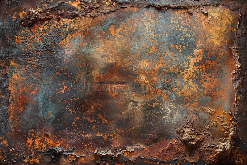 Generative Ai on Theme of Beautiful Texture Dirty Old Rust, Design ...