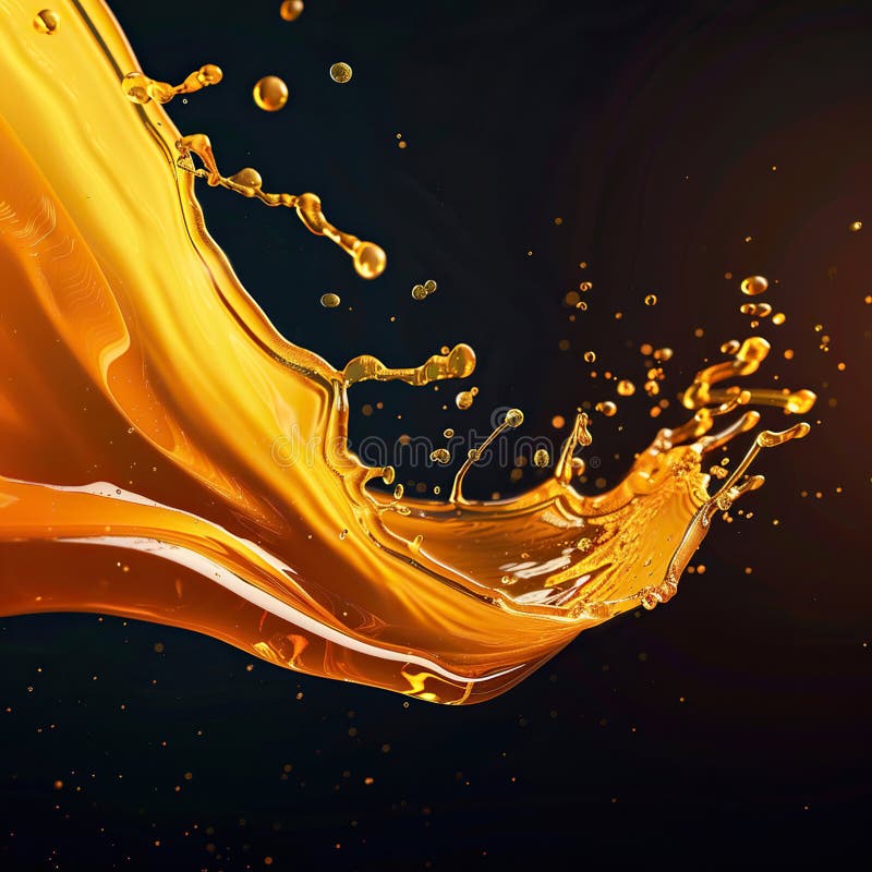 Generative Ai on Theme of Beautiful Texture Surface Motor Oil, Design ...