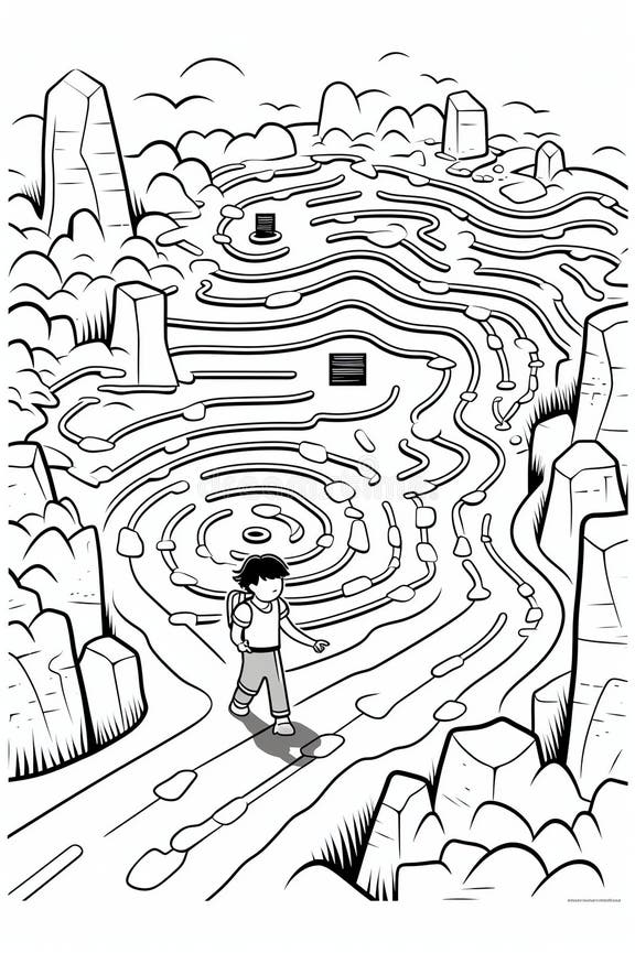 Generative AI Tiny Characters Finding Idea- Stock Image - Image of strategy, metaphor: 279985175