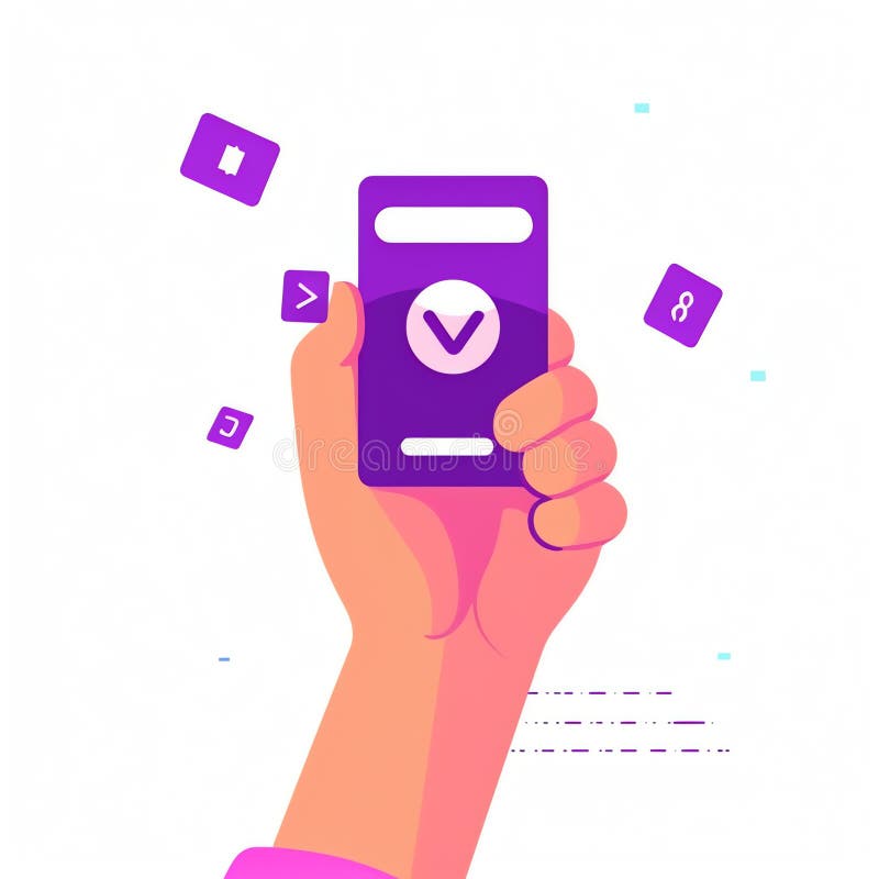 Generative AI Voting Concept- Stock Illustration - Illustration of ...