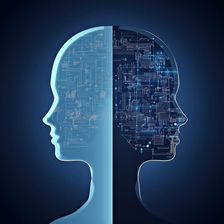 Generative AI Vs Predictive AI on Blue Background. Artificial ... Generative AI Vs Predictive AI on Blue Background. Artificial ...