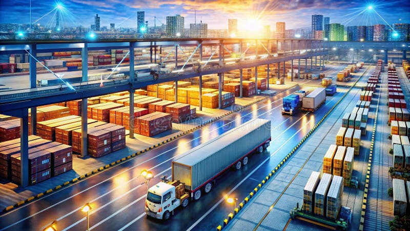 Generative AIPowered Digital Twin of a Logistics Center Visualizing ...