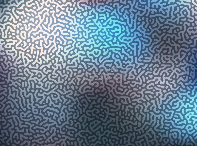 Generative Algorithm Psychedelic Background Reaction Diffusion Or