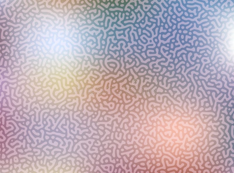 Generative Algorithm Psychedelic Background. Reaction-diffusion or Turing Pattern Formation ...