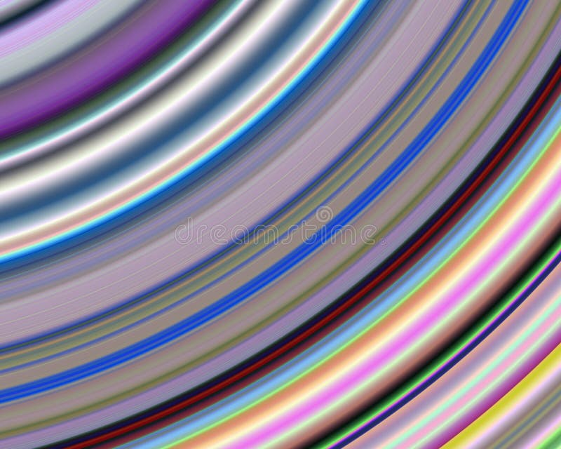Generative Art Random Colors Concentric Lines C Stock Illustration ...