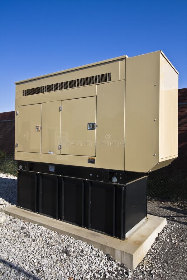 Generator stock image. Image of medium, bridge, rooftop - 6563501