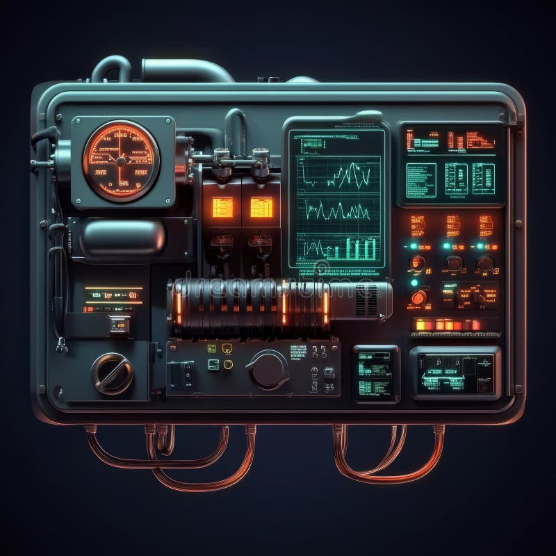 Generator Control Technical Lighting Operation Modes Fuel Level ...