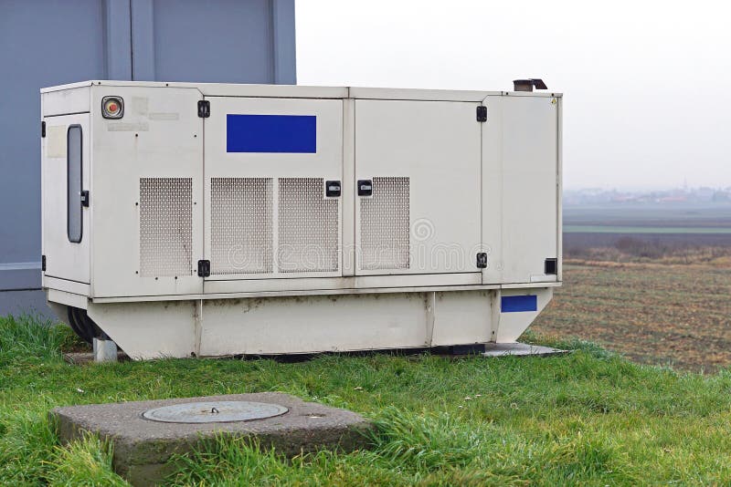 Generator stock image. Image of diesel, generator, unit - 78513711