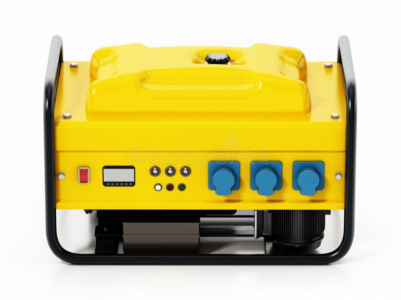 Portable Generator Isolated White Background Stock Illustrations – 403 ...
