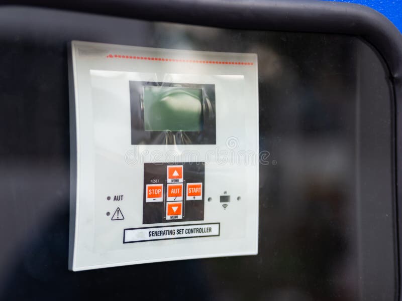 Generator Power Set Controller or Genset Controller Panel for Setting ...