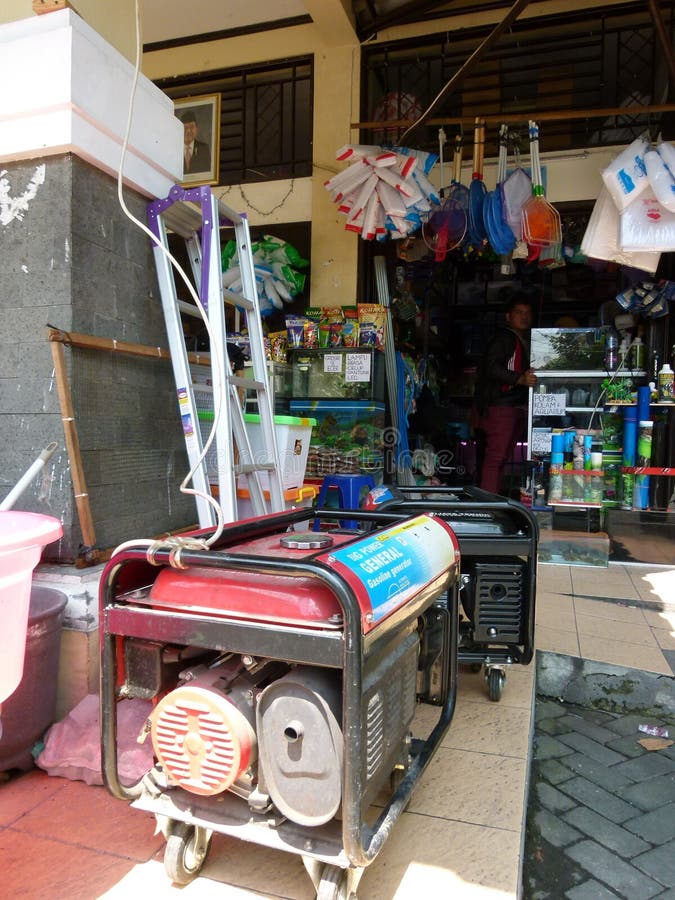 Generator sets editorial stock image. Image of power - 66892344