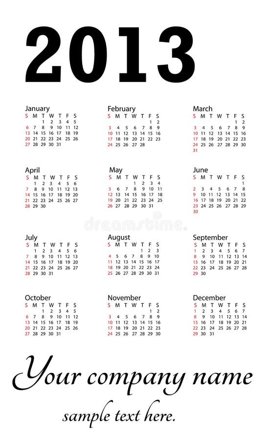 Generic Calendar Stock Illustrations – 429 Generic Calendar Stock ...
