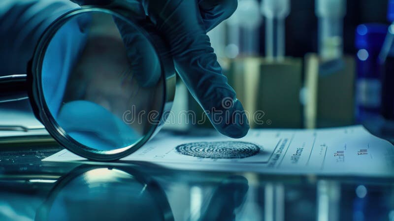 Generic Abstract Detective Theme Concept for Crime or Mystery Content ...