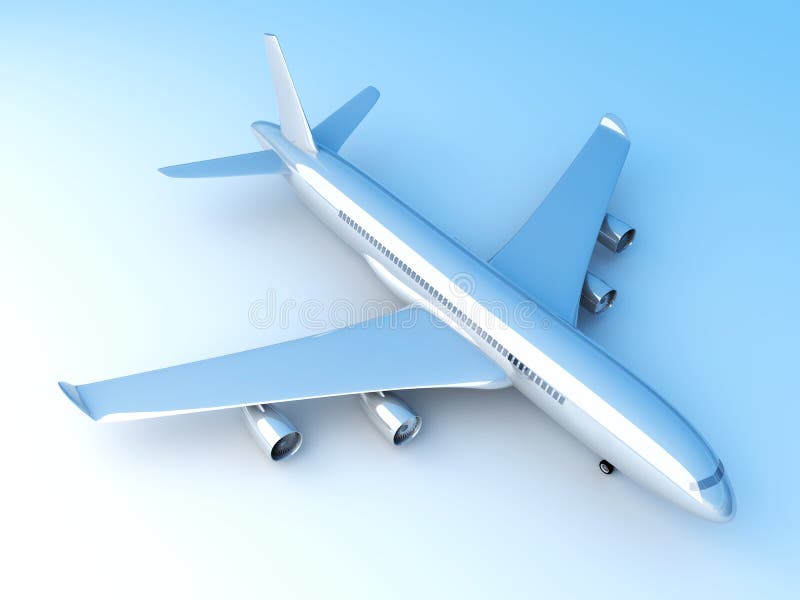 Generic Airplane stock illustration. Illustration of digital - 14563530
