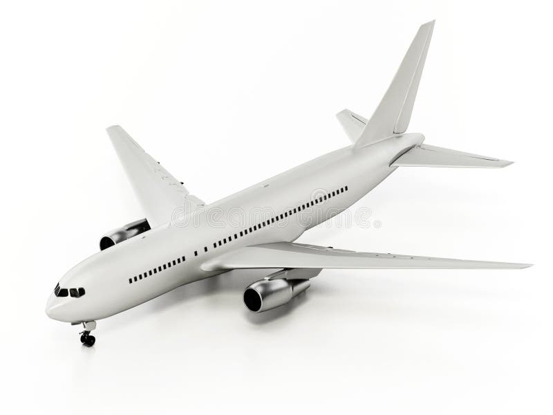 Generic Airplane stock illustration. Illustration of digital - 14563530