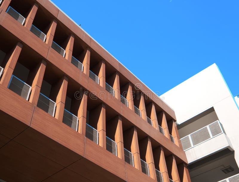 Generic Architecture of Office Buildings Stock Image - Image of ...