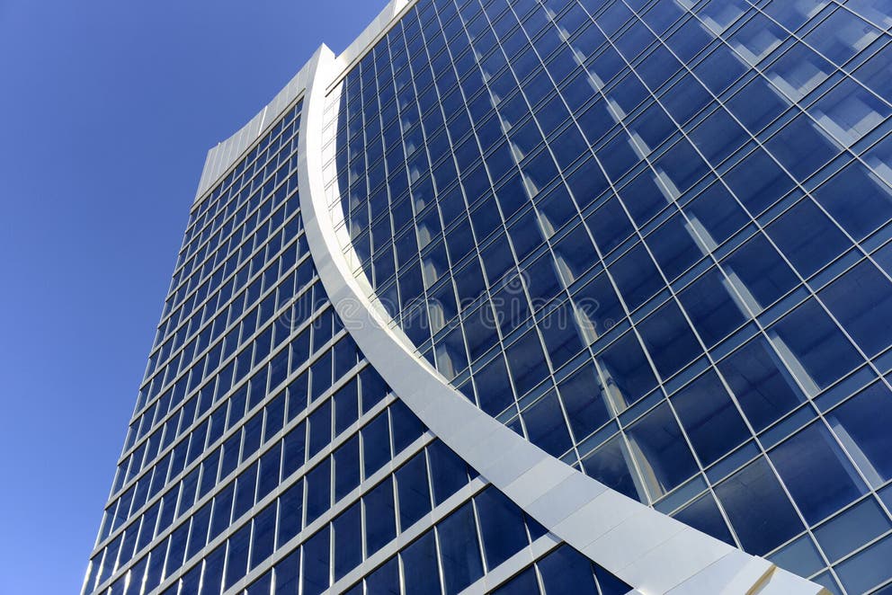 Generic Brick Office Building Stock Photo - Image of city, modern: 26896760