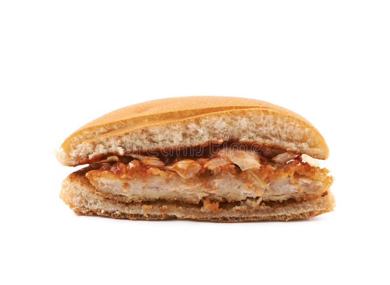 Generic Burger Composition Isolated Stock Image - Image of eating, meat ...