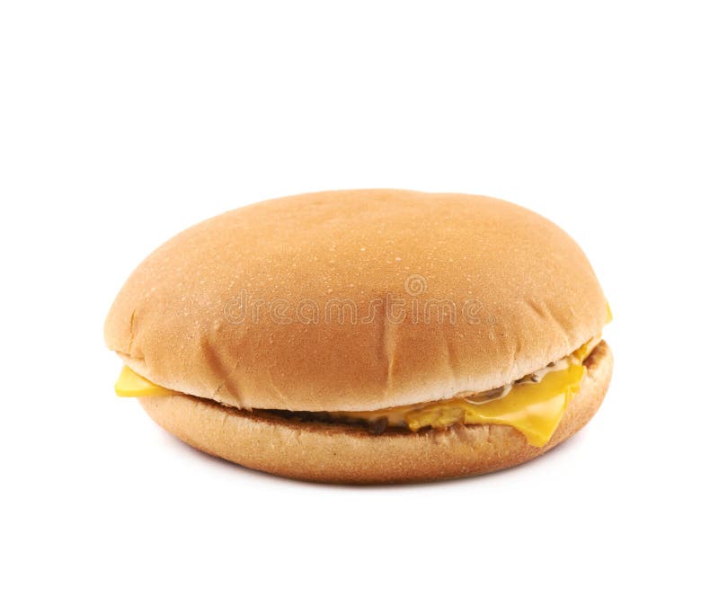 Generic Burger Composition Isolated Stock Image - Image of eating, meat ...