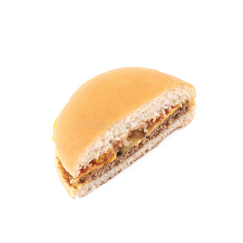Generic Burger Composition Isolated Stock Photo - Image of cuisine ...