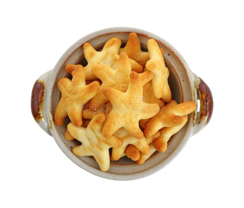 Cheese Star Crackers Up Close Stock Photo - Image of crackers, cheese ...
