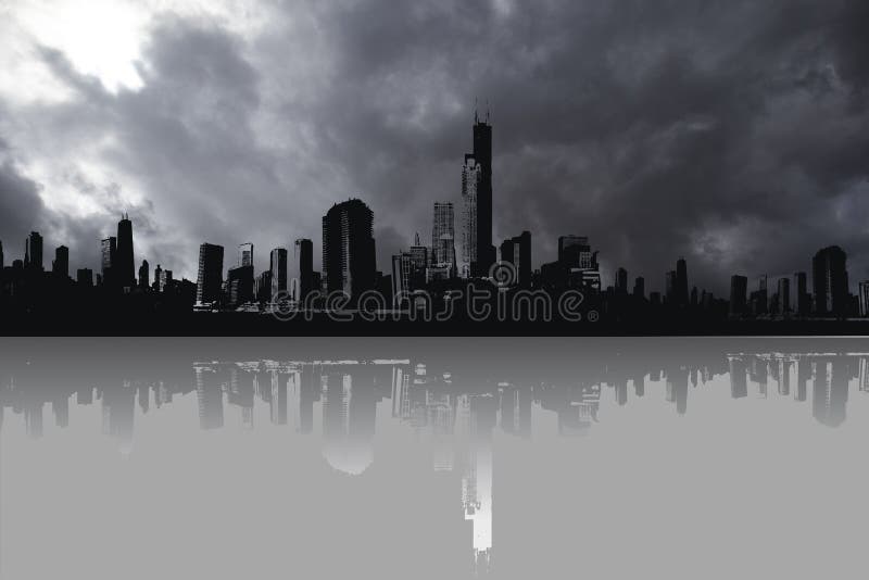 Generic City Skyline Stock Illustrations – 463 Generic City Skyline ...