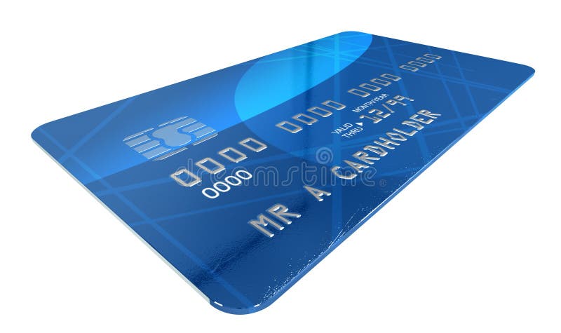 Generic Credit Card stock illustration. Illustration of global - 46184575